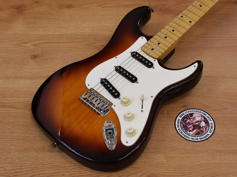 1994 Samick SSM-1 "Valley Arts Custom Pro Shop" Stratocaster (Sunburst – Cool Old Guitars