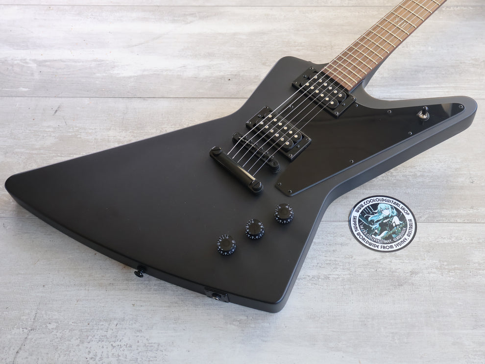 2018 Epiphone Explorer 1958 Gothic (Pitch Black) – Cool Old Guitars