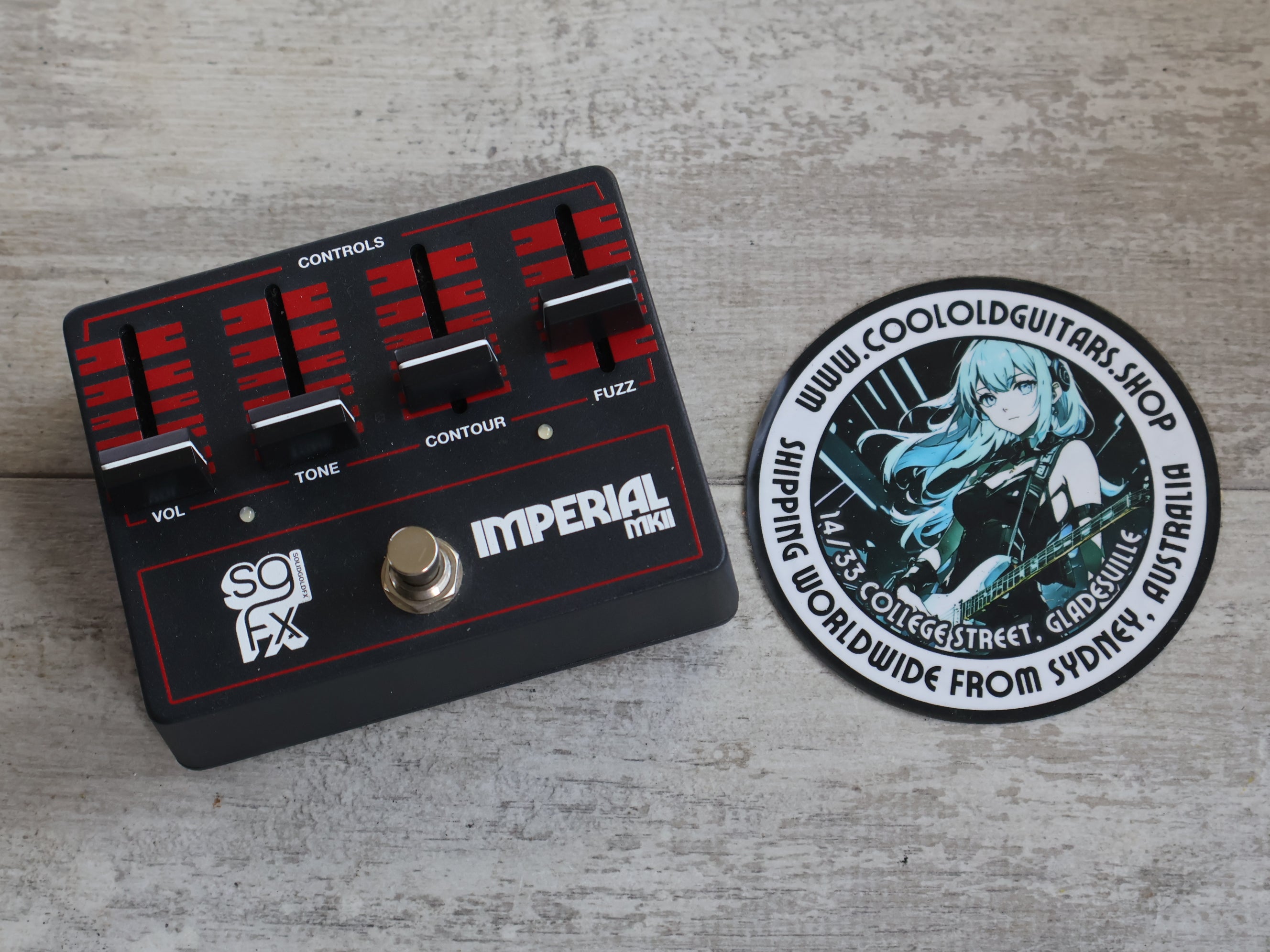 SOLID GOLD FX Imperial MKII Fuzz – Cool Old Guitars