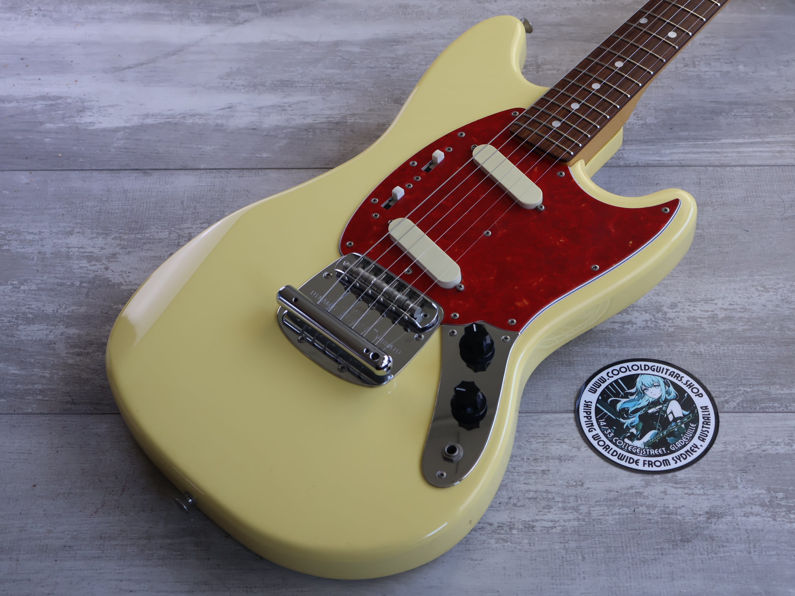 1993 Fender Japan MG69-58 '69 Reissue Mustang (Vintage White) – Cool ...