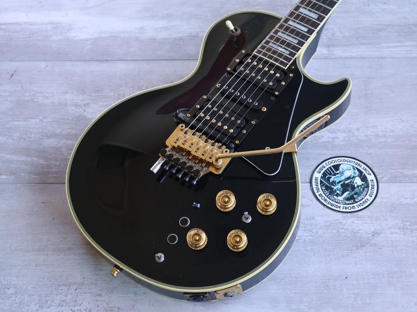 1978 Greco Japan EG-800PB Les Paul Custom w/Floyd Rose & MIDI (Ebony ...