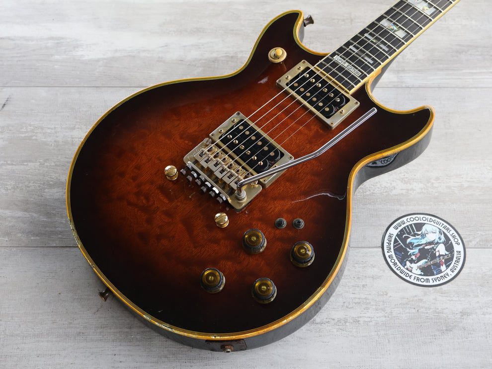 1985 Ibanez Japan AR300 Artist Double Cutaway w/Floyd Rose (Antique Vi ...