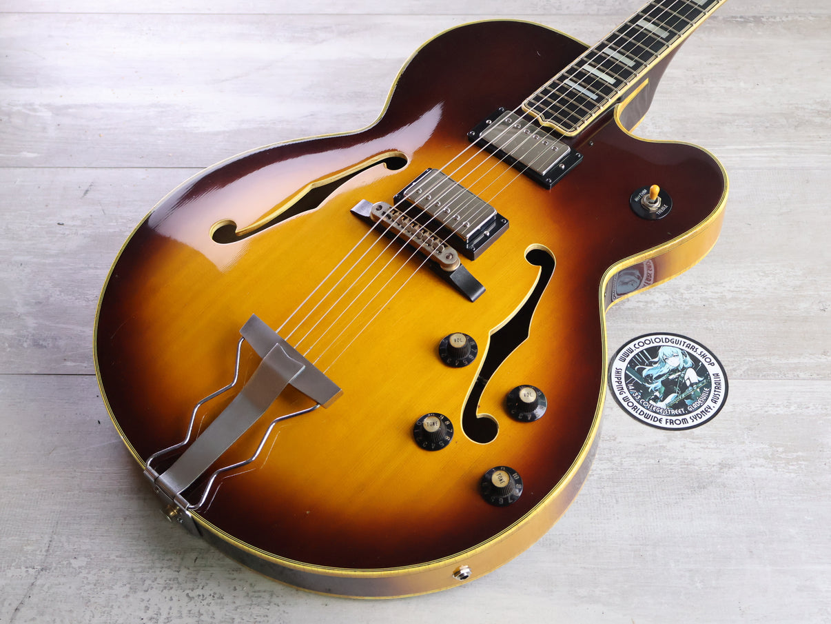 1976 Greco Japan BR-110 Byrdland Hollowbody (Brown Sunburst) – Cool Old ...