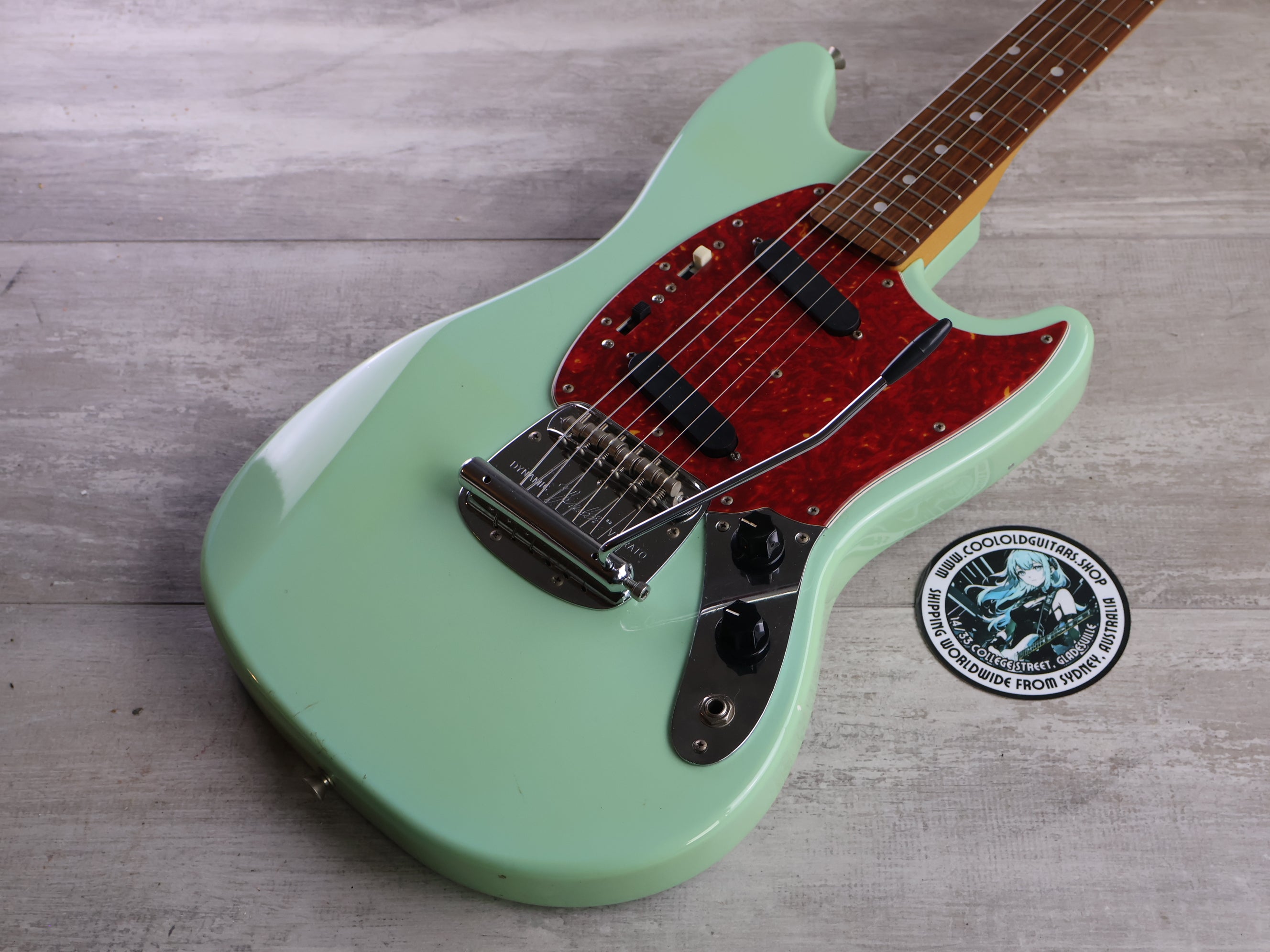 1997 Fender Japan MG69-65 '69 Reissue Mustang (Sonic Blue) – Cool Old ...