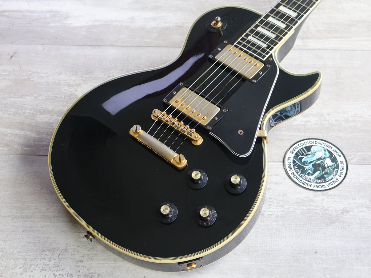 1990's Greco EGC '50's Reissue Les Paul Custom (Ebony) – Cool Old Guitars