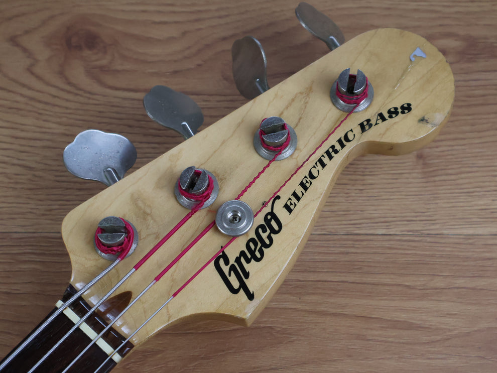 1976 Greco Japan PB580N Precision Bass (Natural) – Cool Old Guitars