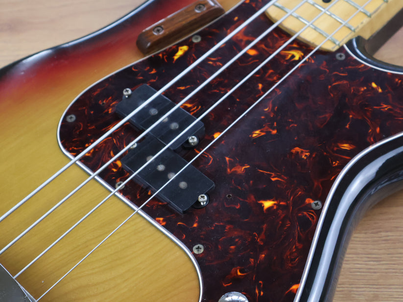 1978 Heerby Japan (by Kasuga) PB-550 Precision Bass (Sunburst) – Cool ...