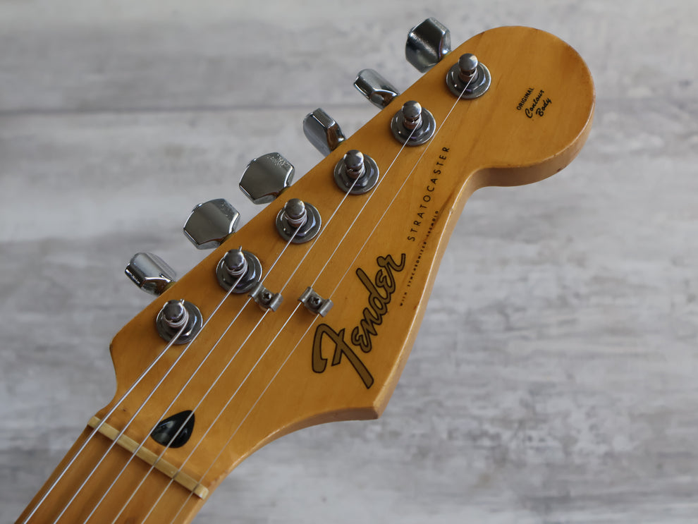 1987 Fender Japan STM55 Pro Feel "Medium Scale" Stratocaster (Black ...