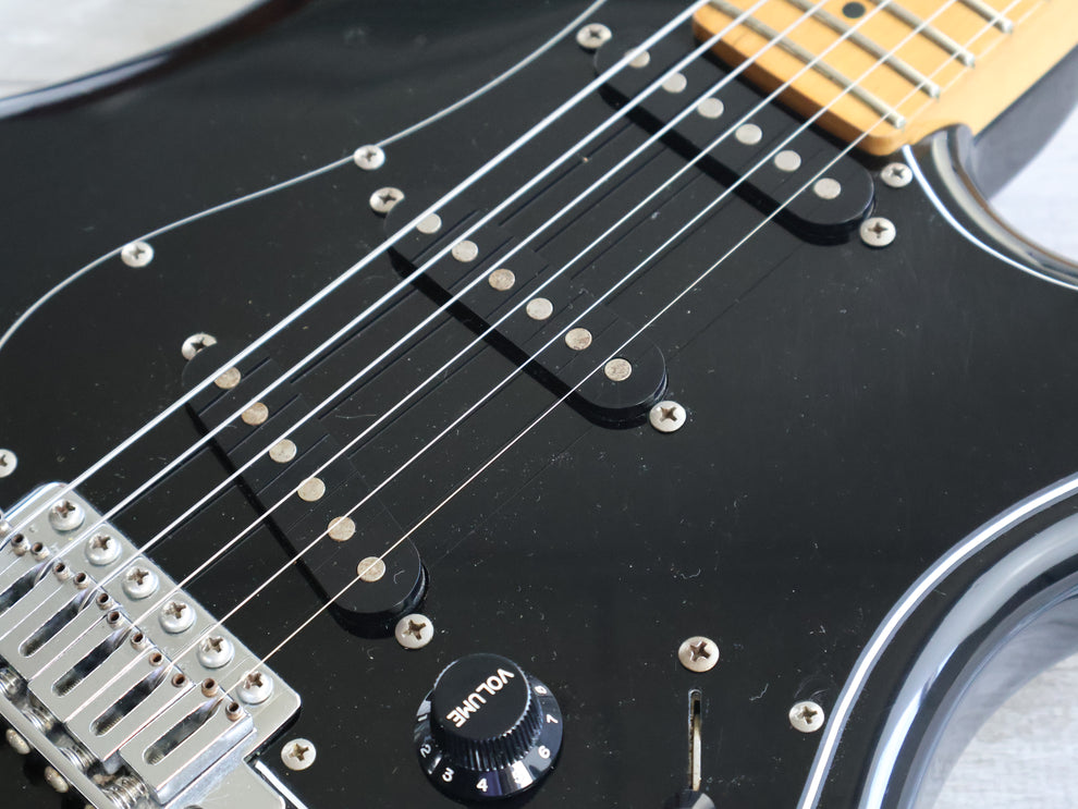 1987 Fender Japan STM55 Pro Feel "Medium Scale" Stratocaster (Black ...