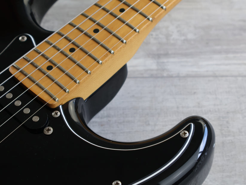 1987 Fender Japan STM55 Pro Feel "Medium Scale" Stratocaster (Black ...