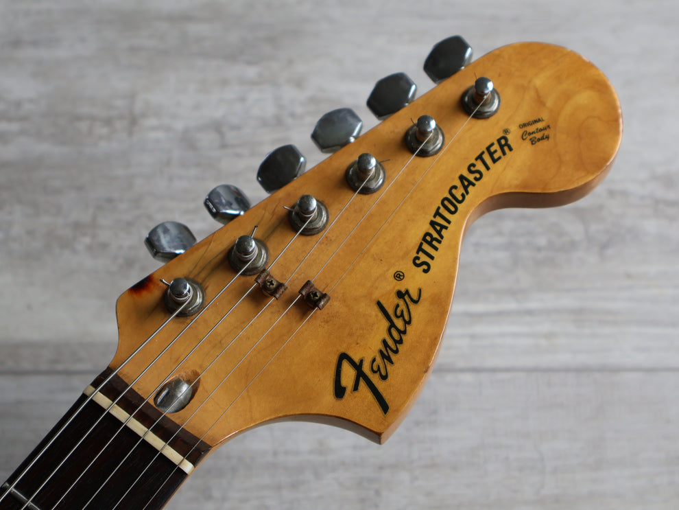 1985 Fender Japan ST72-70 '72 Reissue CBS Stratocaster (Aged Olympic W ...
