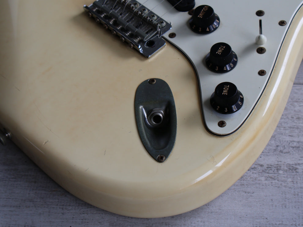1985 Fender Japan ST72-70 '72 Reissue CBS Stratocaster (Aged Olympic W ...