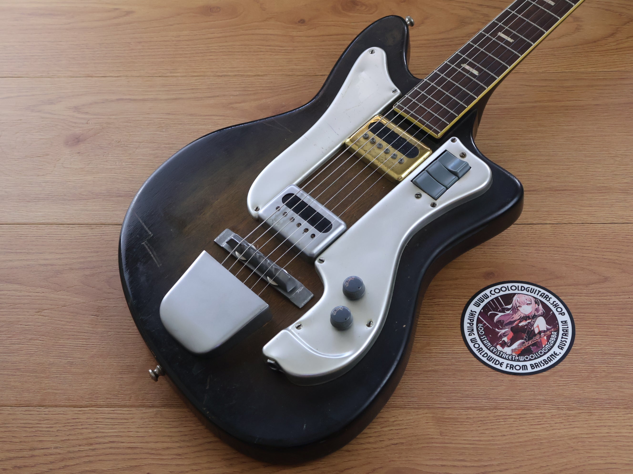 1960's Ibanez Japan Model 1243 (Guyatone LG-70) Jetking – Cool Old Guitars