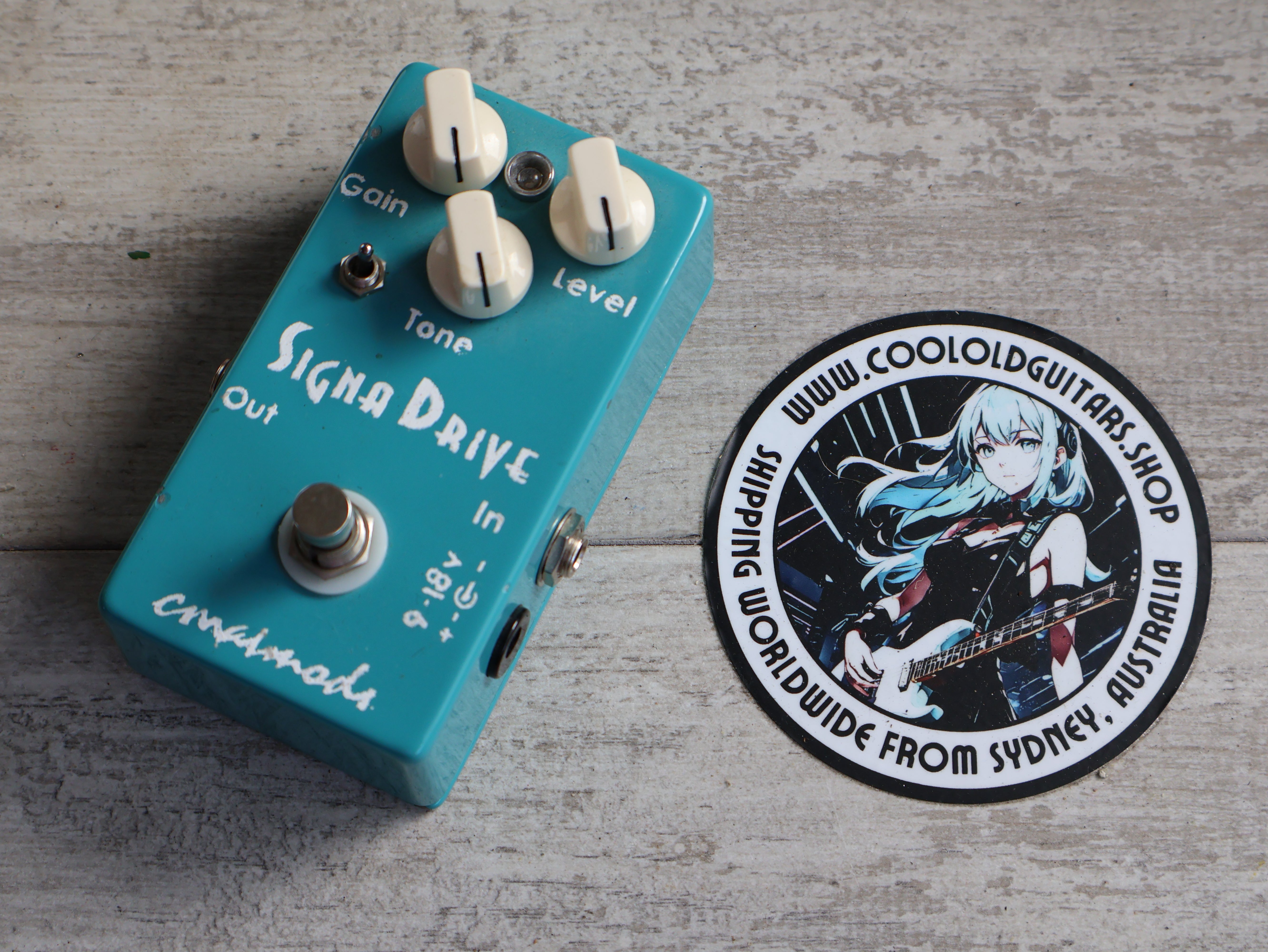 CMATMODS Signa Drive Overdrive Pedal – Cool Old Guitars