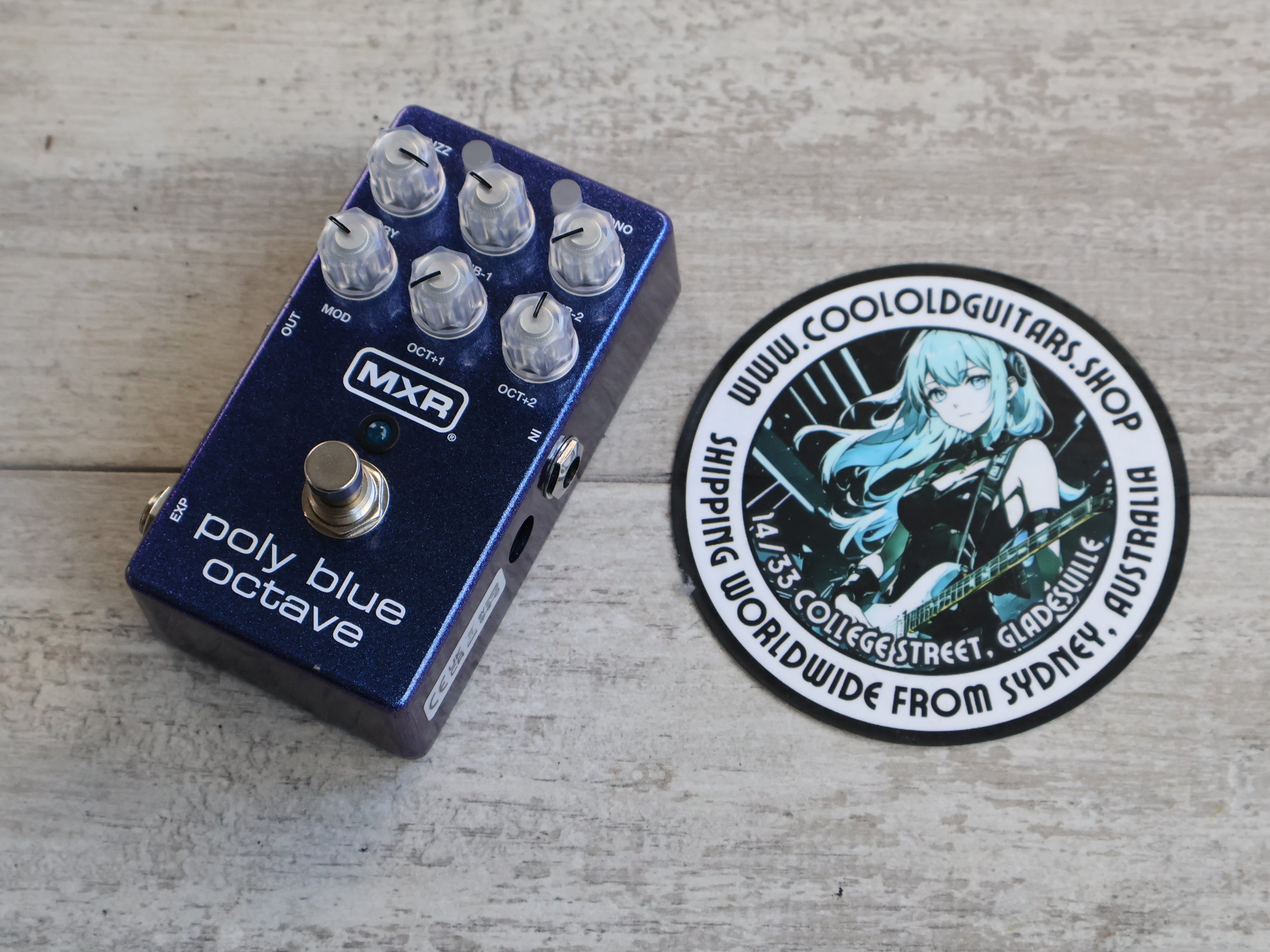 MXR M306 Poly Blue Octave – Cool Old Guitars