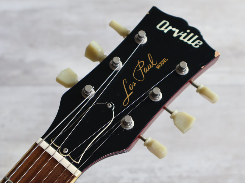 1997 Orville Japan (by Gibson) LPS-80F Les Paul Standard (Cherry Sunbu ...