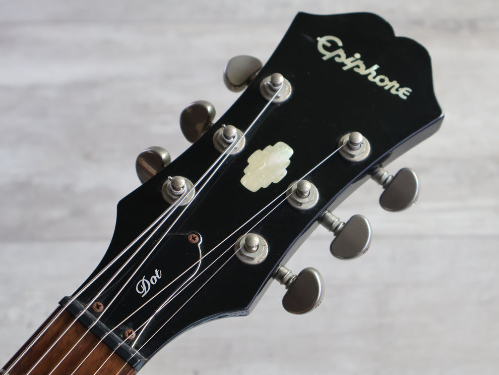 2011 Epiphone "The Dot" Semi-Hollow (Brown Sunburst) – Cool Old Guitars