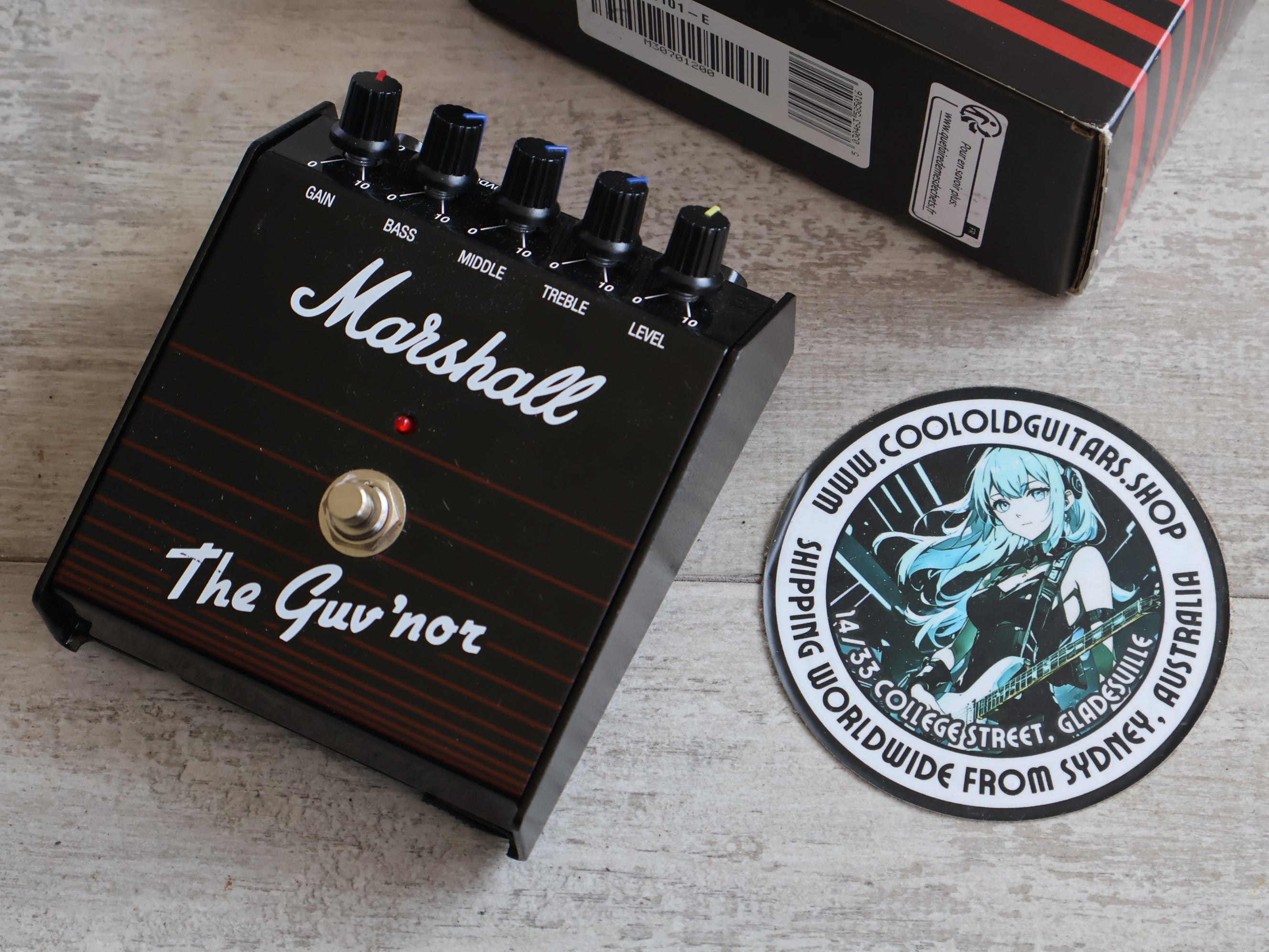 Marshall Guv'nor Reissue Overdrive Pedal – Cool Old Guitars