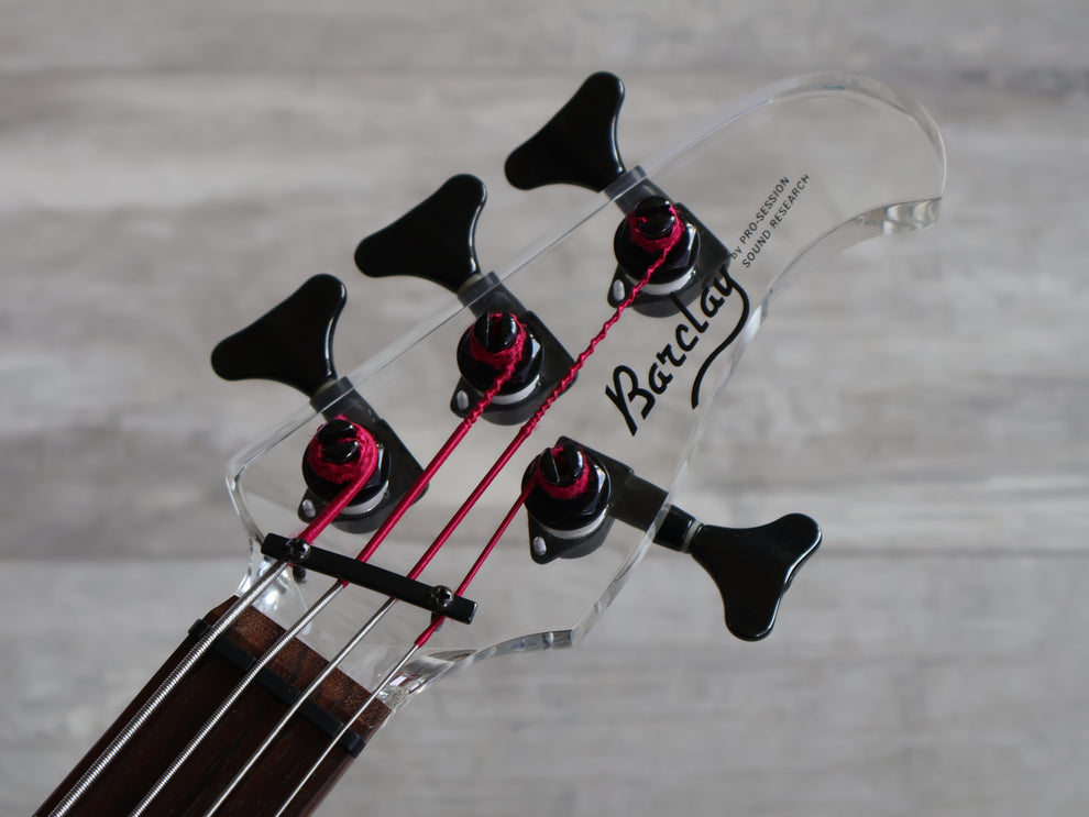 Barclay Acrylic Bass Guitar – Cool Old Guitars