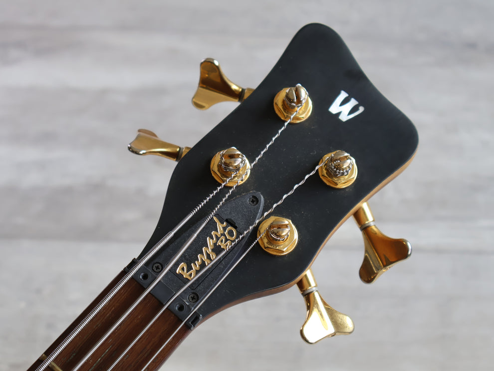 2003 Warwick Buzzard BO Bass (Zebrawood) – Cool Old Guitars