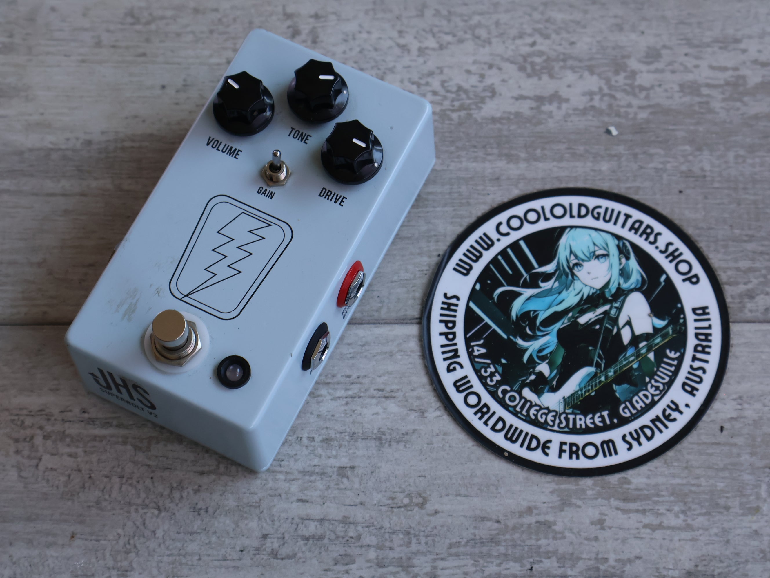JHS Superbolt V2 Overdrive Pedal – Cool Old Guitars