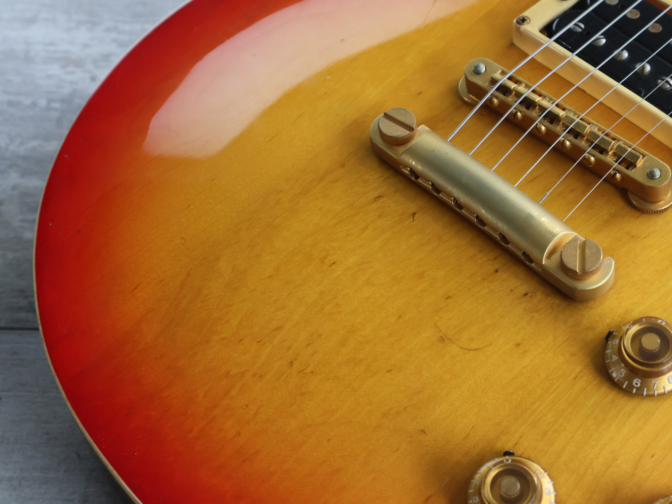 1980 Greco Japan EG-450 Super Power Les Paul Standard (Cherry Sunburst ...