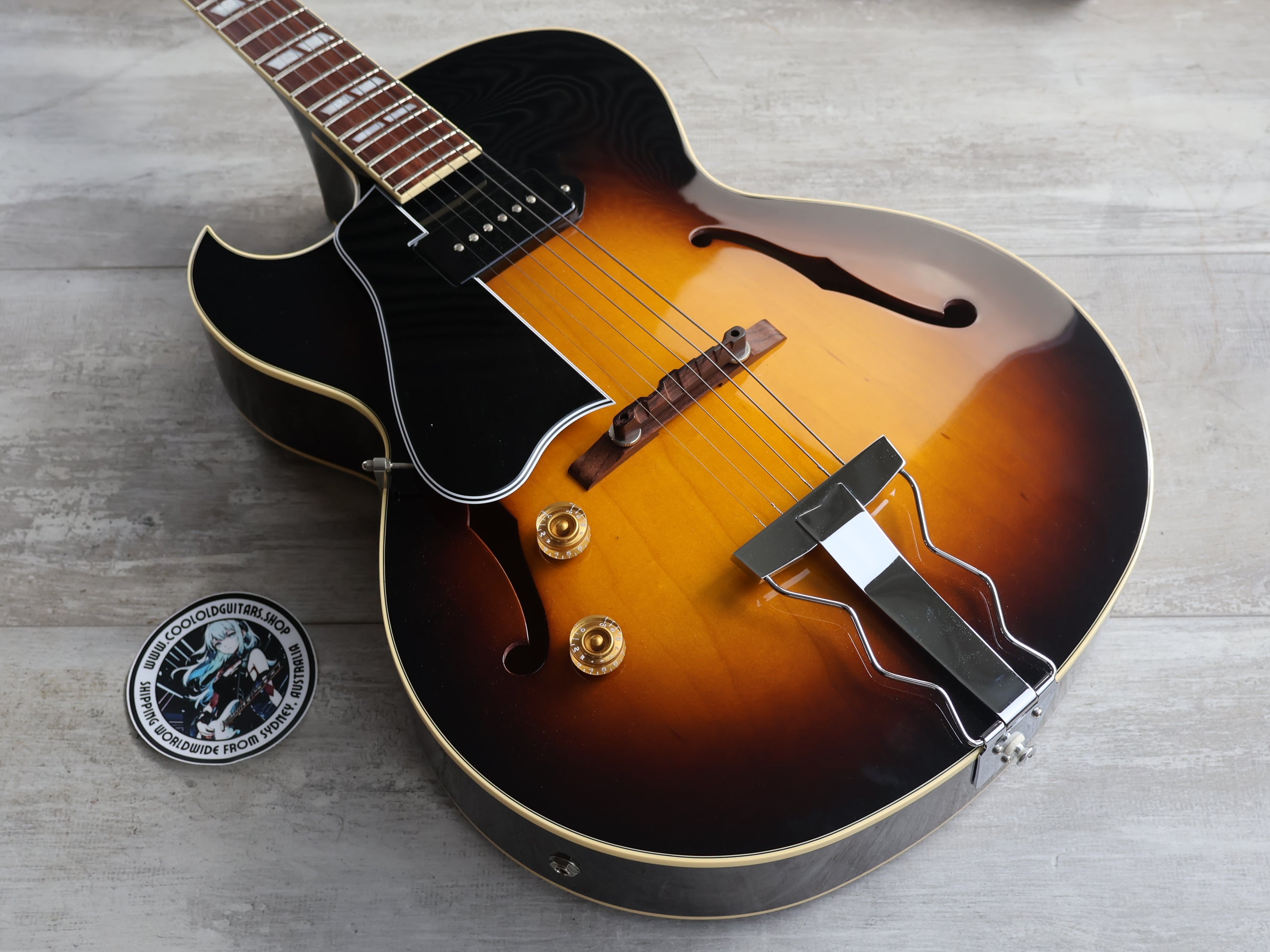 Westville Japan AT105LCL Archtop Tribute Classic LH Left Handed Hollow ...