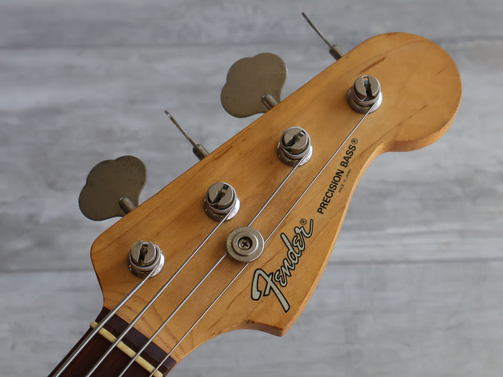 1994 Fender Japan PB-STD Standard Precision Bass (Black) – Cool Old Guitars