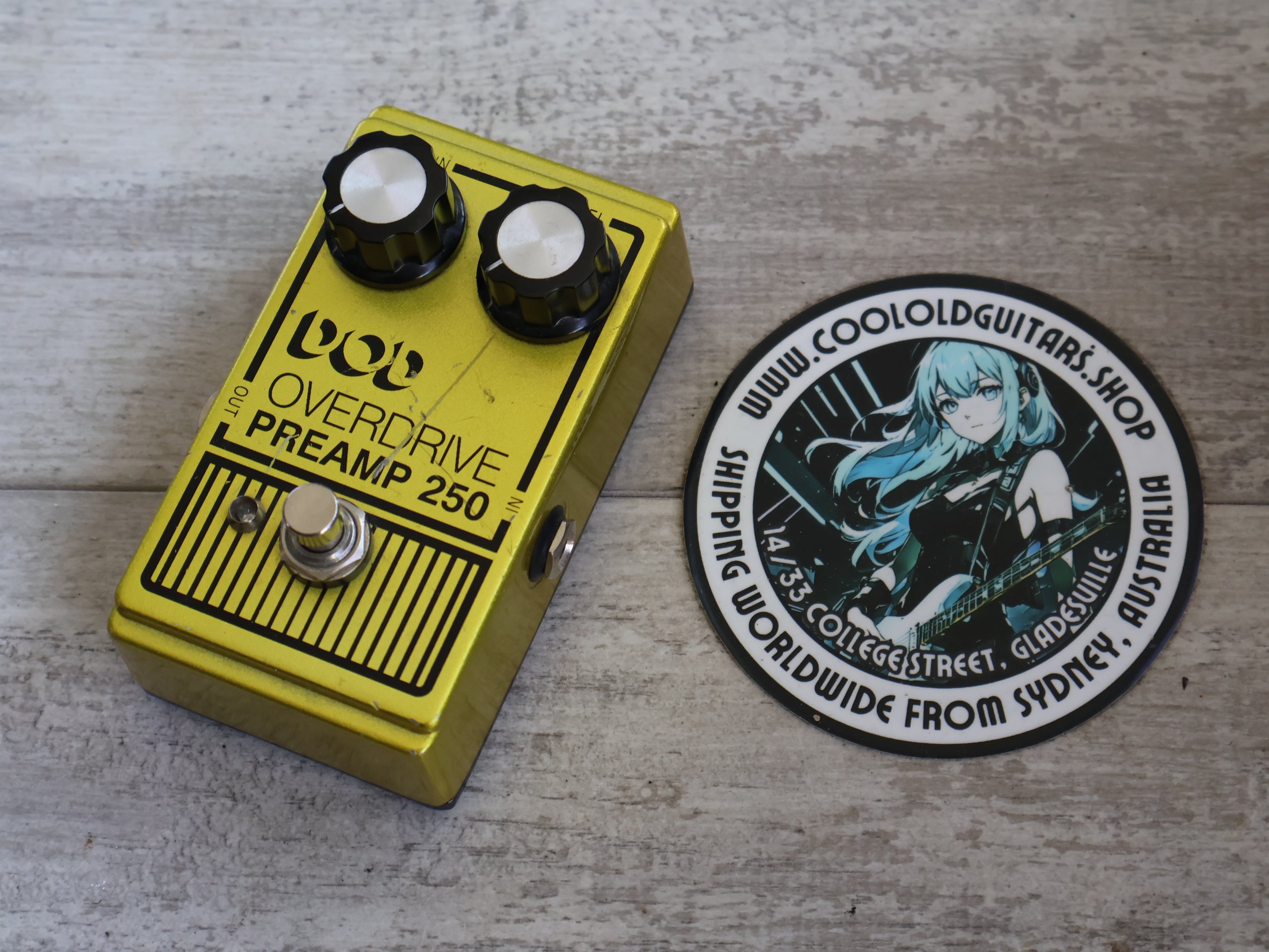 DOD Overdrive Preamp 250 – Cool Old Guitars