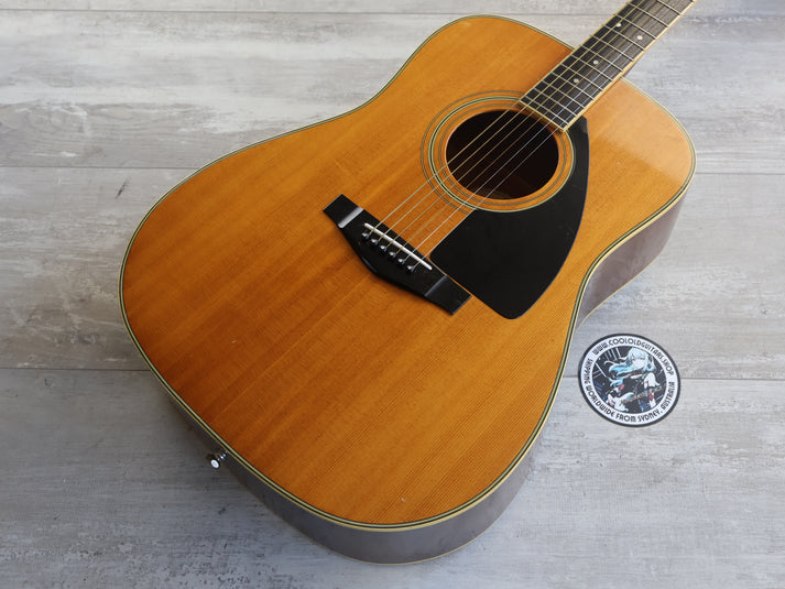 1983 Yamaha FG-250M Japanese Vintage Dreadnought Acoustic (Natural) – Cool Old Guitars