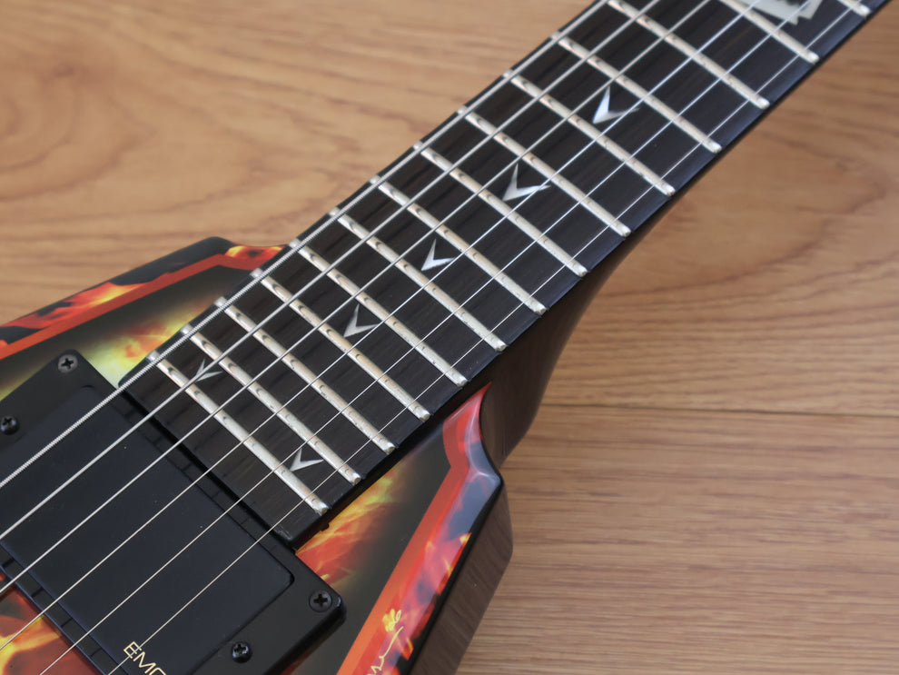 2007 Dean Korea Dimebag Model Razorback V (Explosion) – Cool Old Guitars