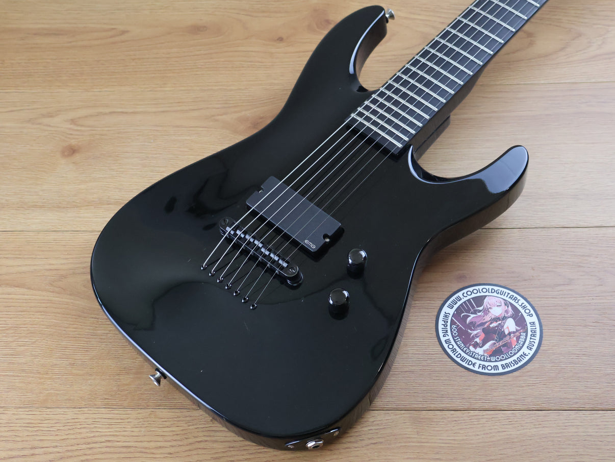 1997 Jackson Japan COW7 Christian Olde Wolbers Signature 7-String (Bla ...
