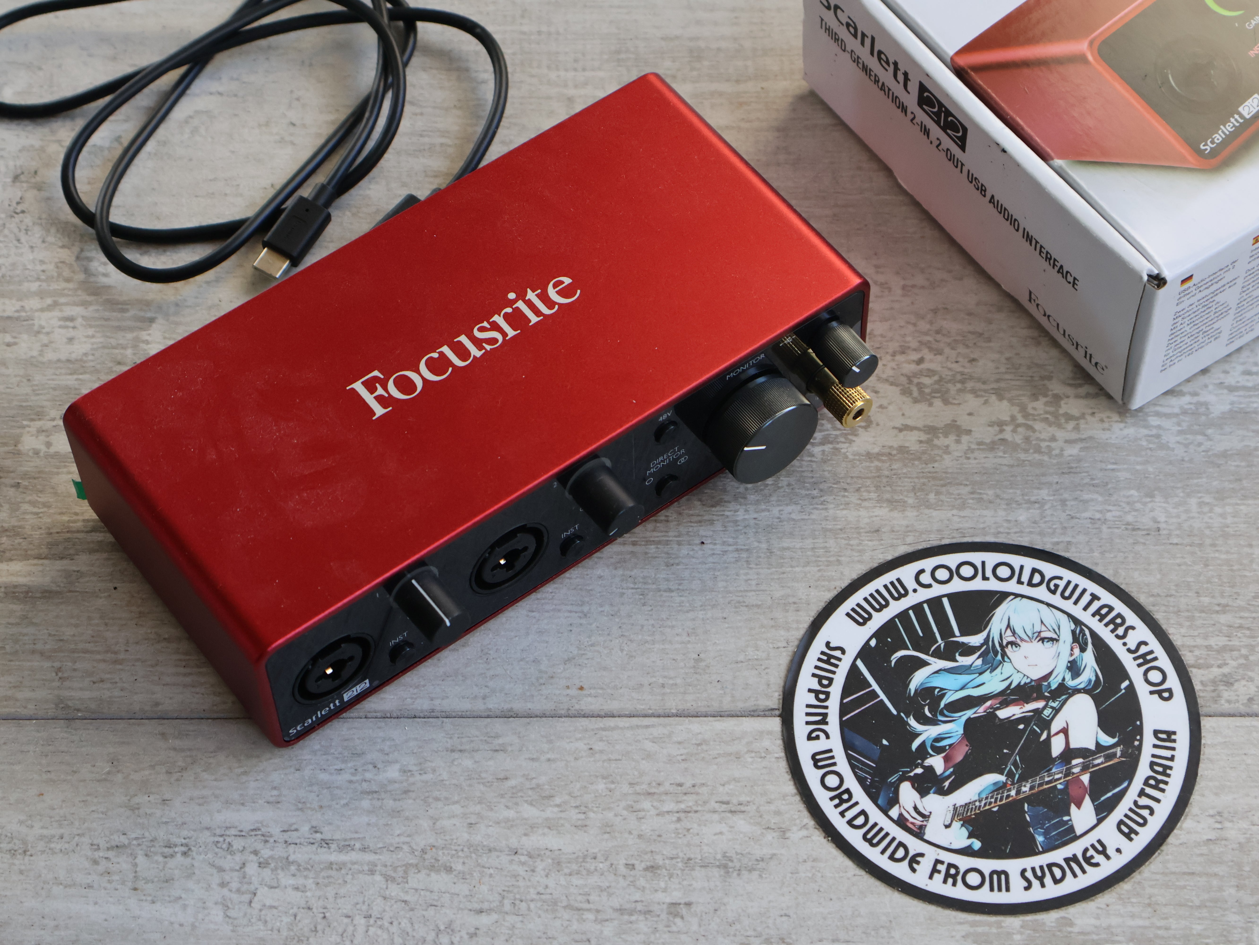 Focusrite Scarlett 2i2 4th Gen USB Audio Interface – Cool Old Guitars