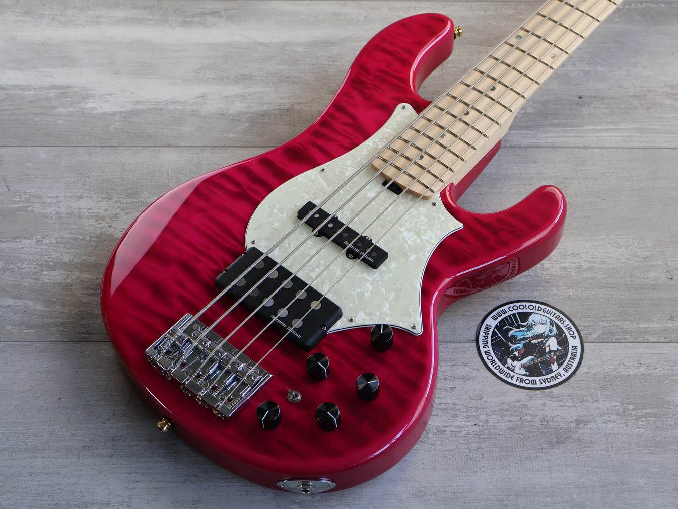 Edwards Japan E-Bardic STPI 5-String Bass - Tetsuya Signature Model (T ...
