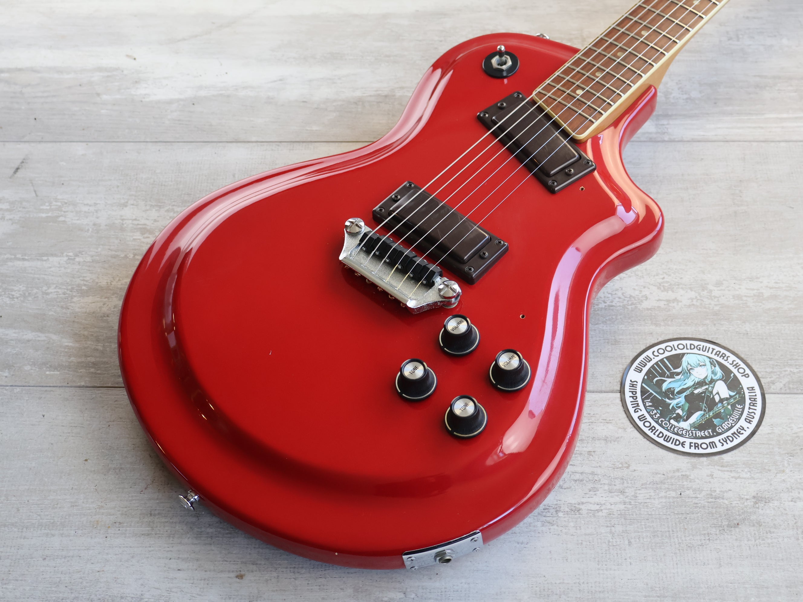 1972 Yamaha Japan SG40 Single Cutaway (Red) – Cool Old Guitars