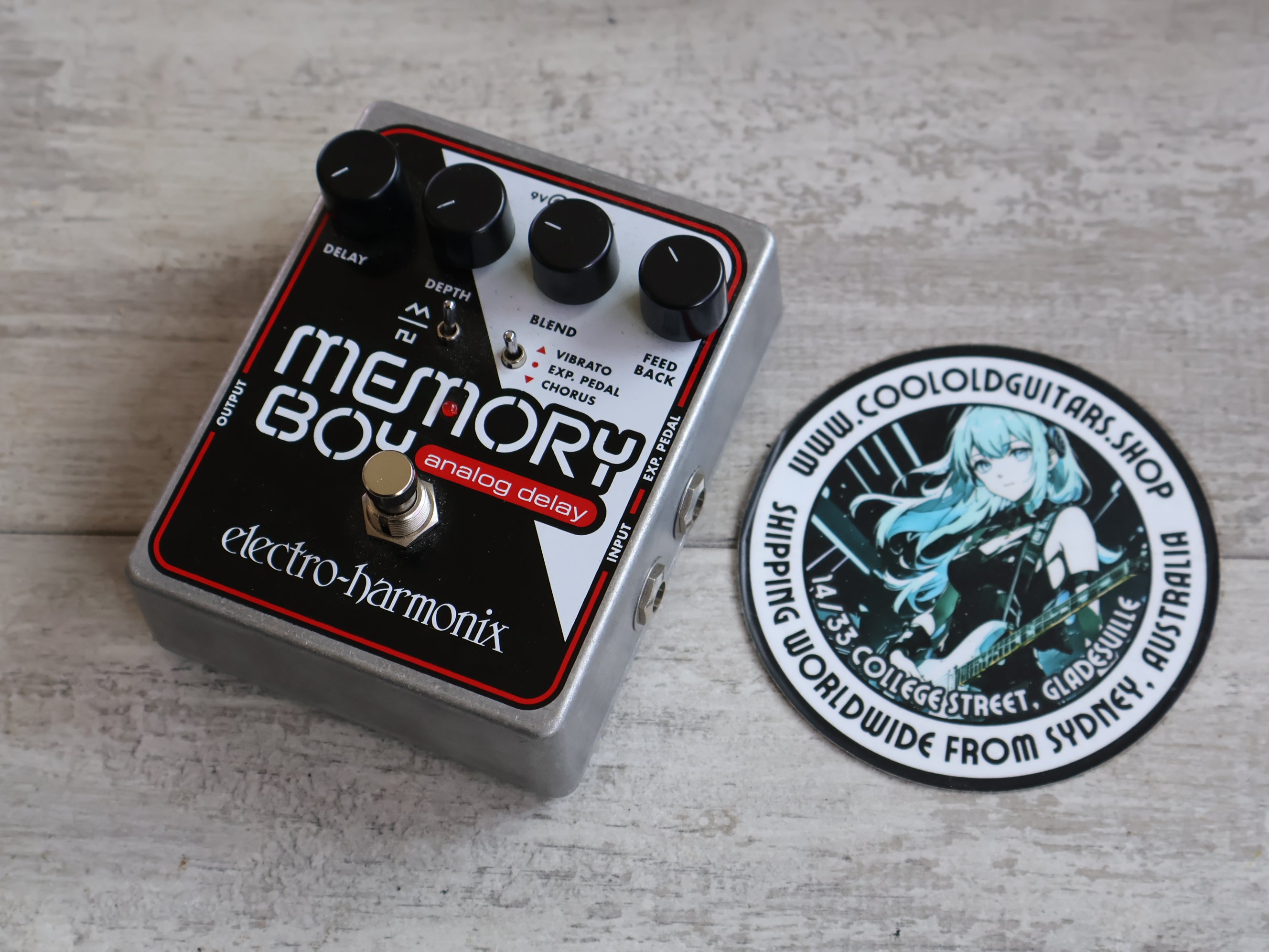 Electro Harmonix Memory Boy Analog Delay with Chorus/Vibrato – Cool Old ...