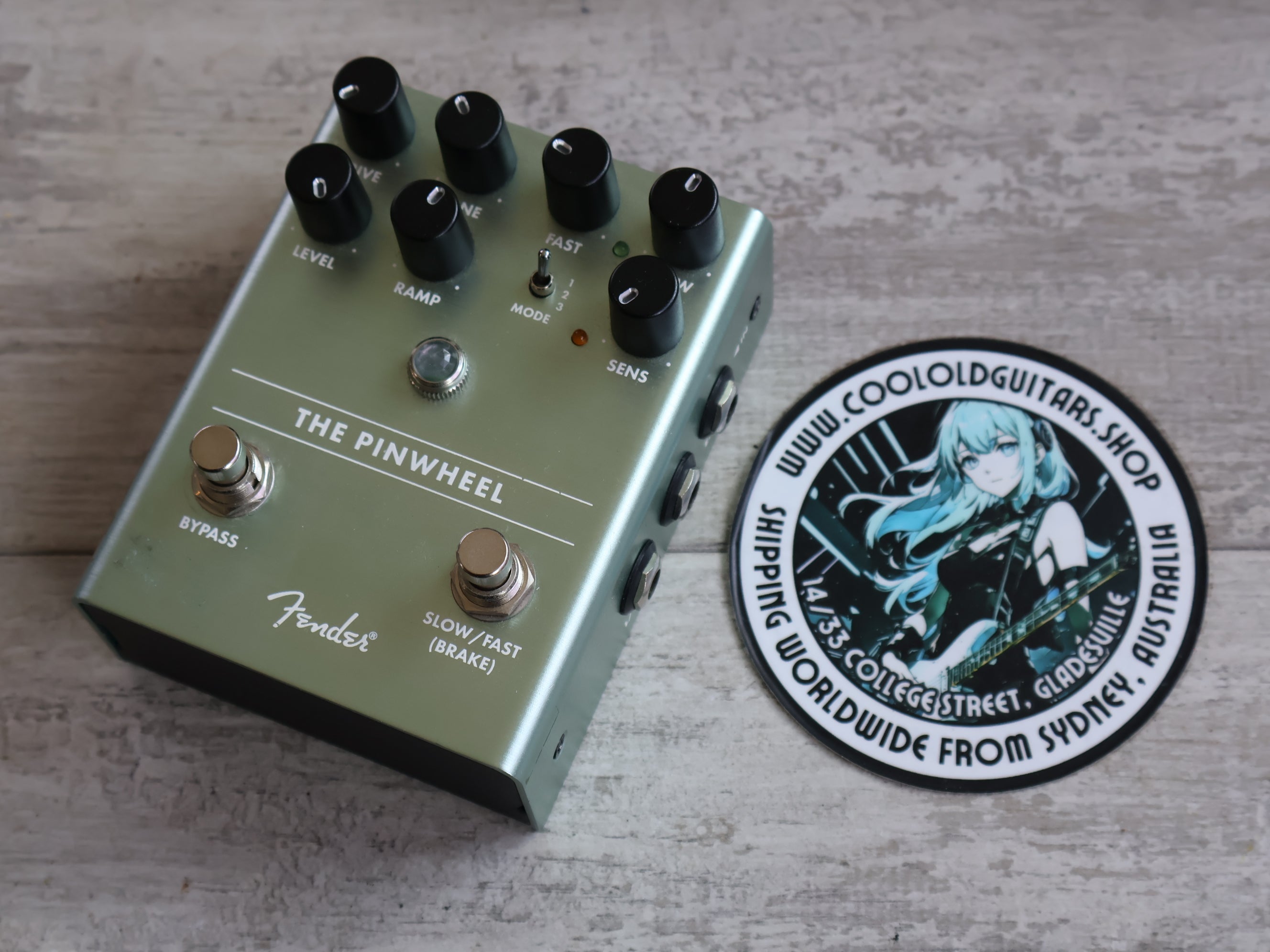 Fender Pinwheel Rotary Speaker Emulator Pedal – Cool Old Guitars