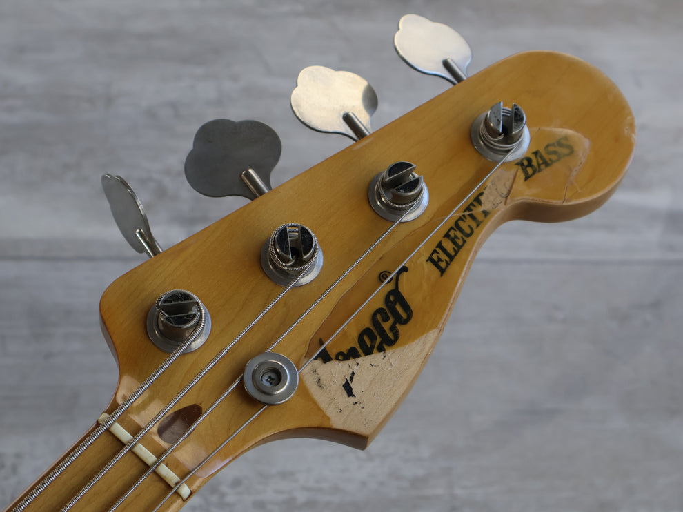1974 Greco PB-750DX Precision Bass Deluxe (Natural) – Cool Old Guitars