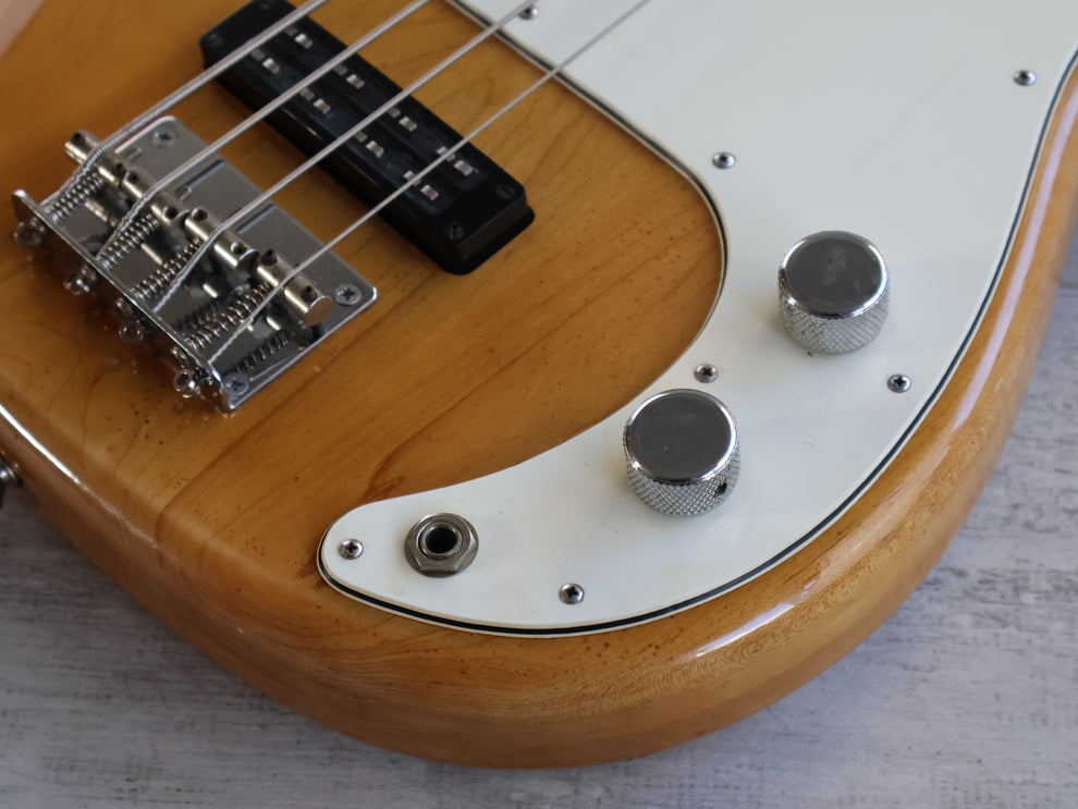 1974 Greco PB-750DX Precision Bass Deluxe (Natural) – Cool Old Guitars