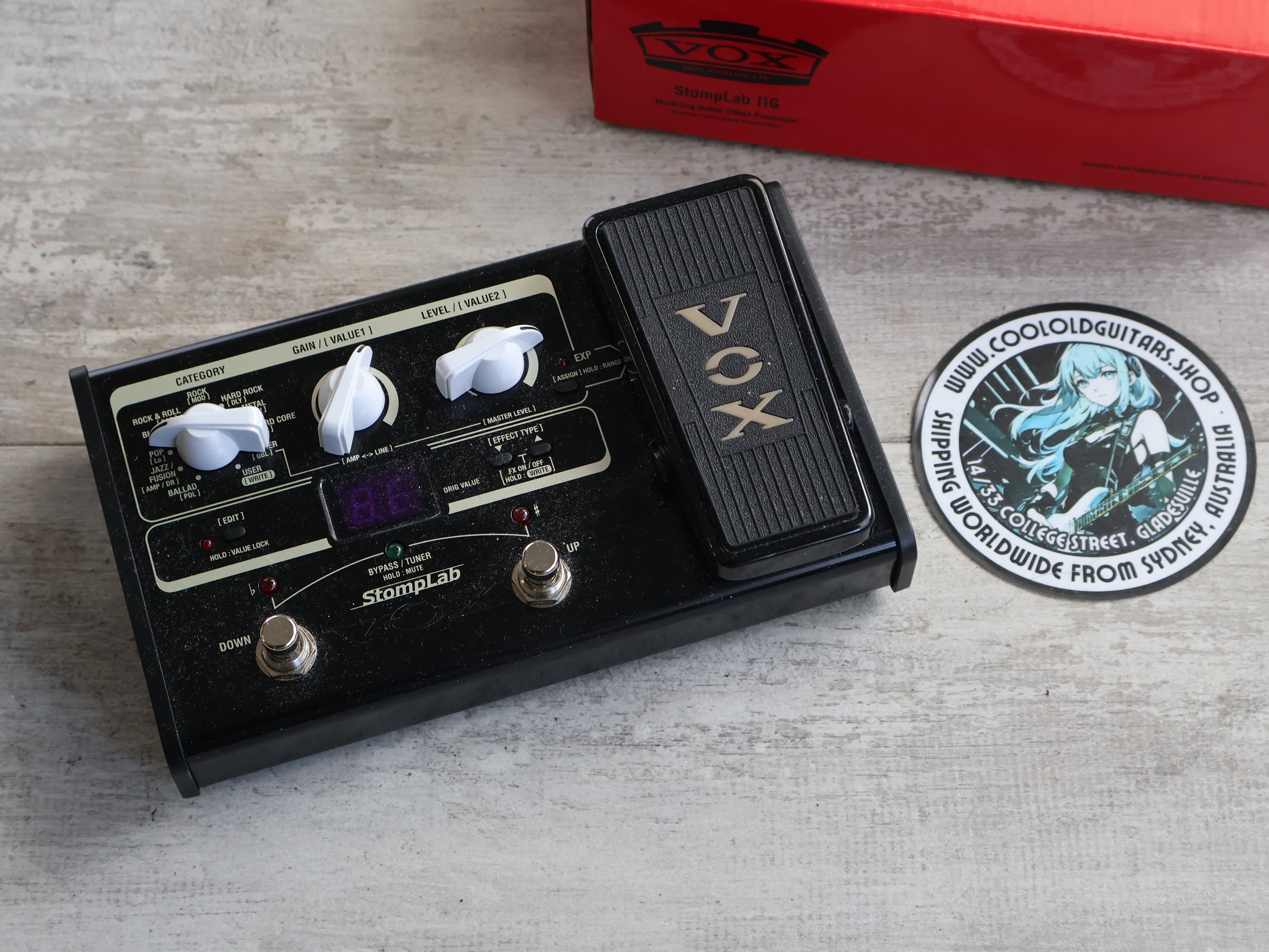 VOX SL2G Stomplab 2 Multi Effects Pedal – Cool Old Guitars