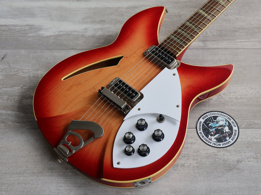 1991 Greco RG-100 Semi Hollowbody Double Cutaway (Fireglo) – Cool Old ...