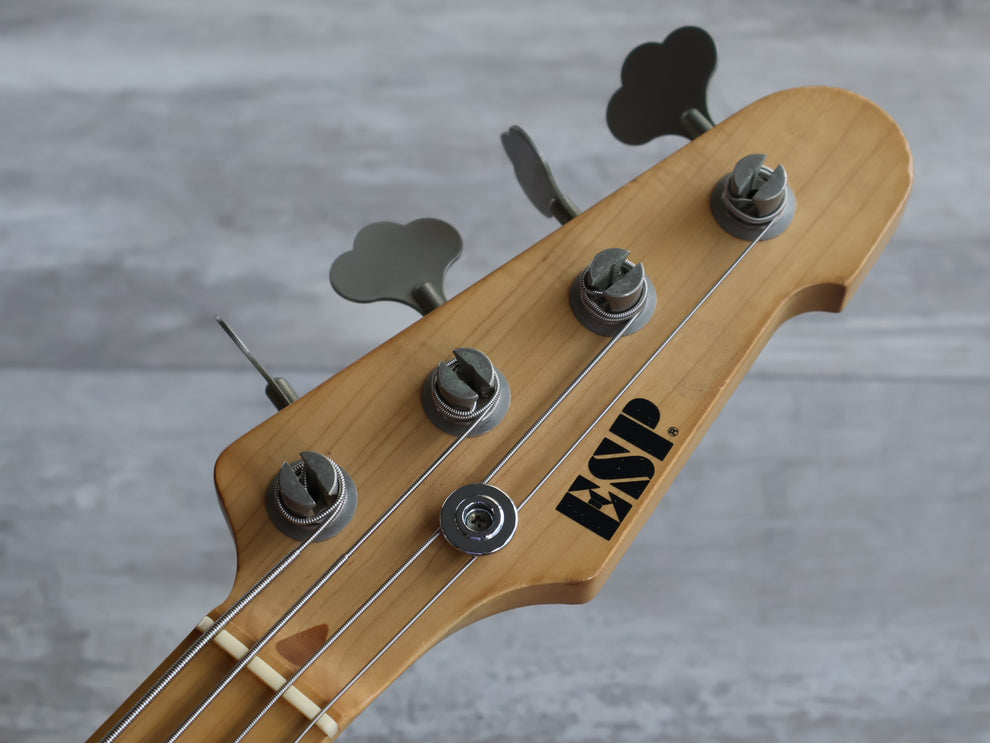 1990's ESP Japan "Vintage Four" PJ Precision Bass (Blue) – Cool Old Guitars