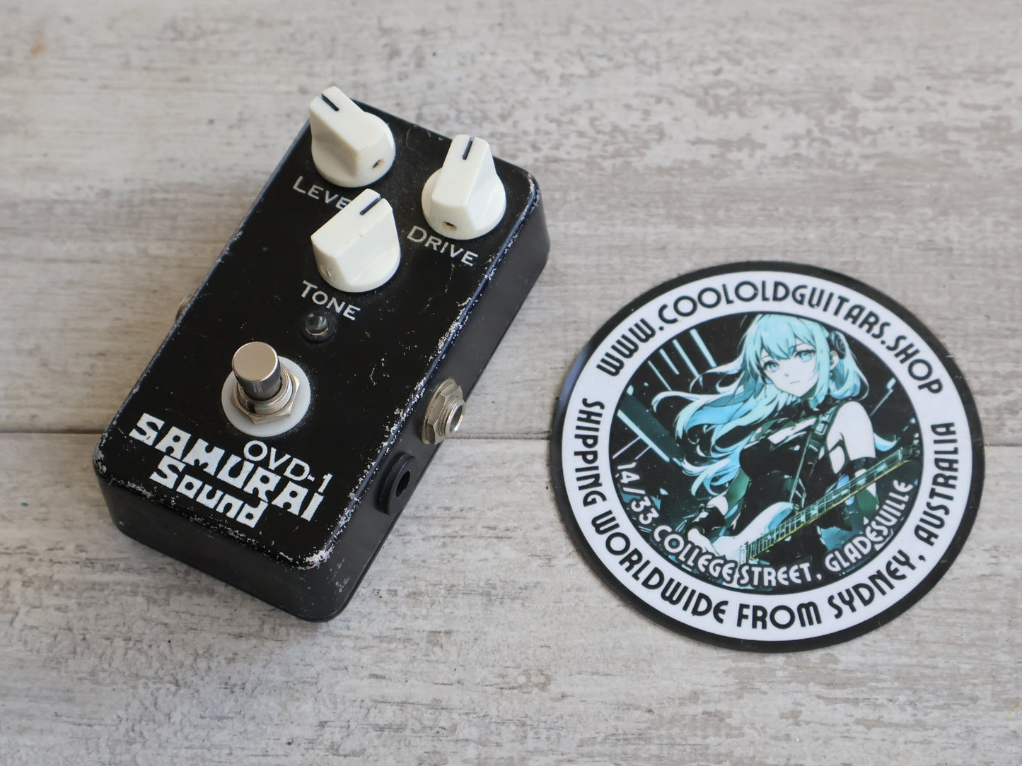 Samurai Sound OVD-1 Overdrive Pedal – Cool Old Guitars