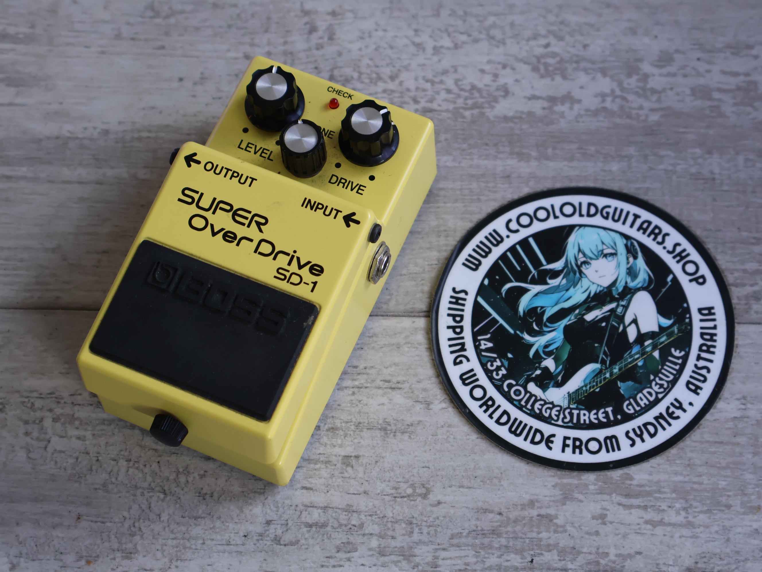 Boss SD-1 Overdrive Effects Pedal – Cool Old Guitars