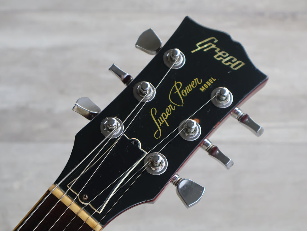 1981 Greco Japan EG-500 Super Power Les Paul Standard (Cherry Sunburst ...