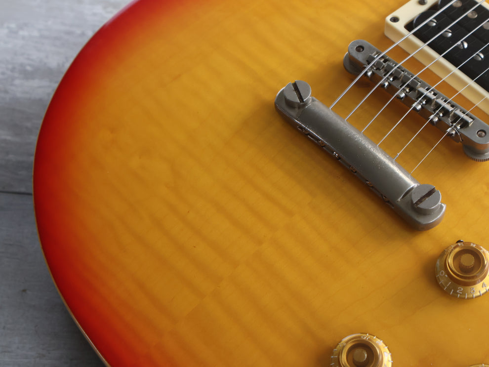 1981 Greco Japan EG-500 Super Power Les Paul Standard (Cherry Sunburst ...