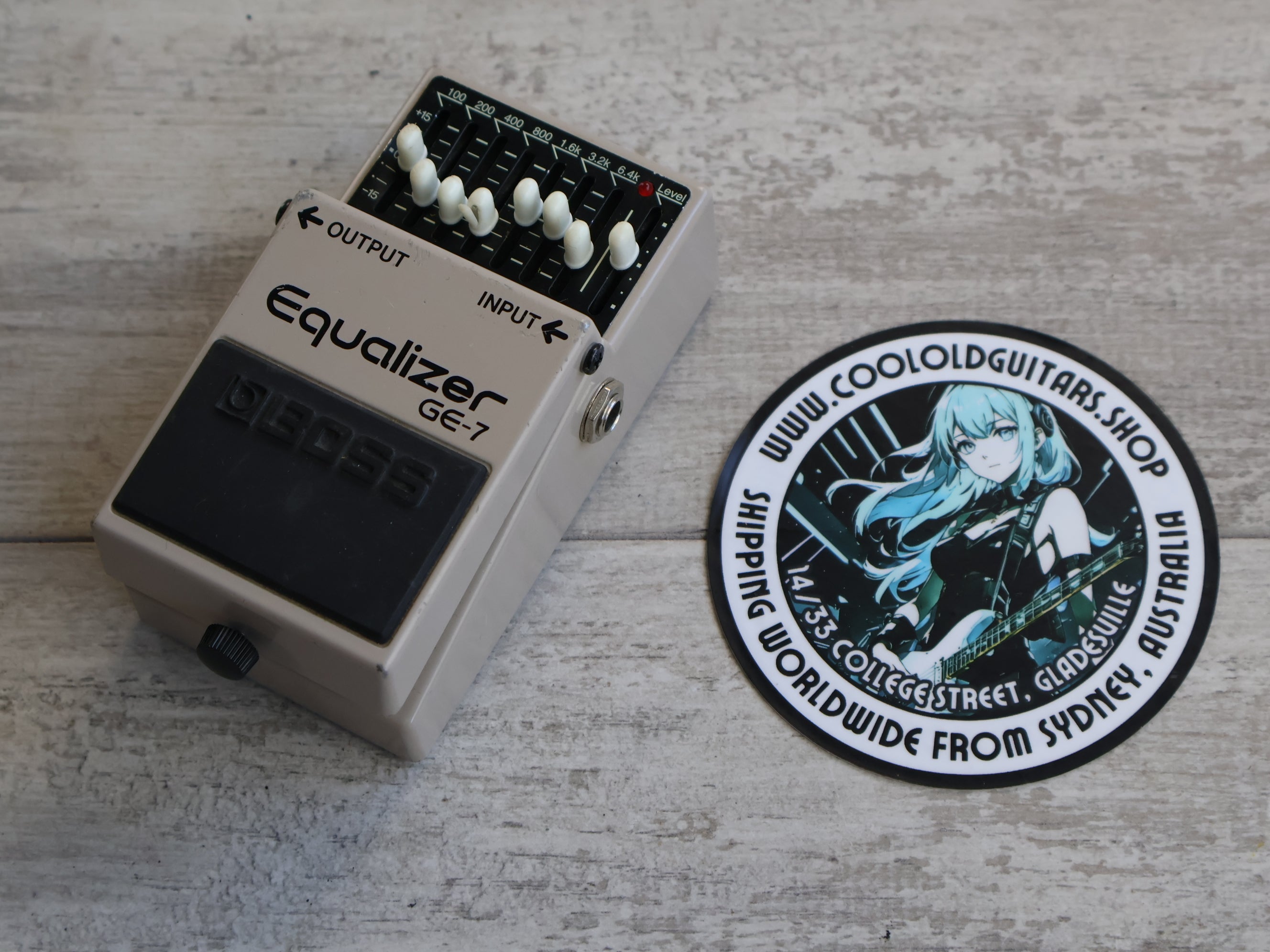 Boss GE-7 Graphic Equalizer Pedal – Cool Old Guitars
