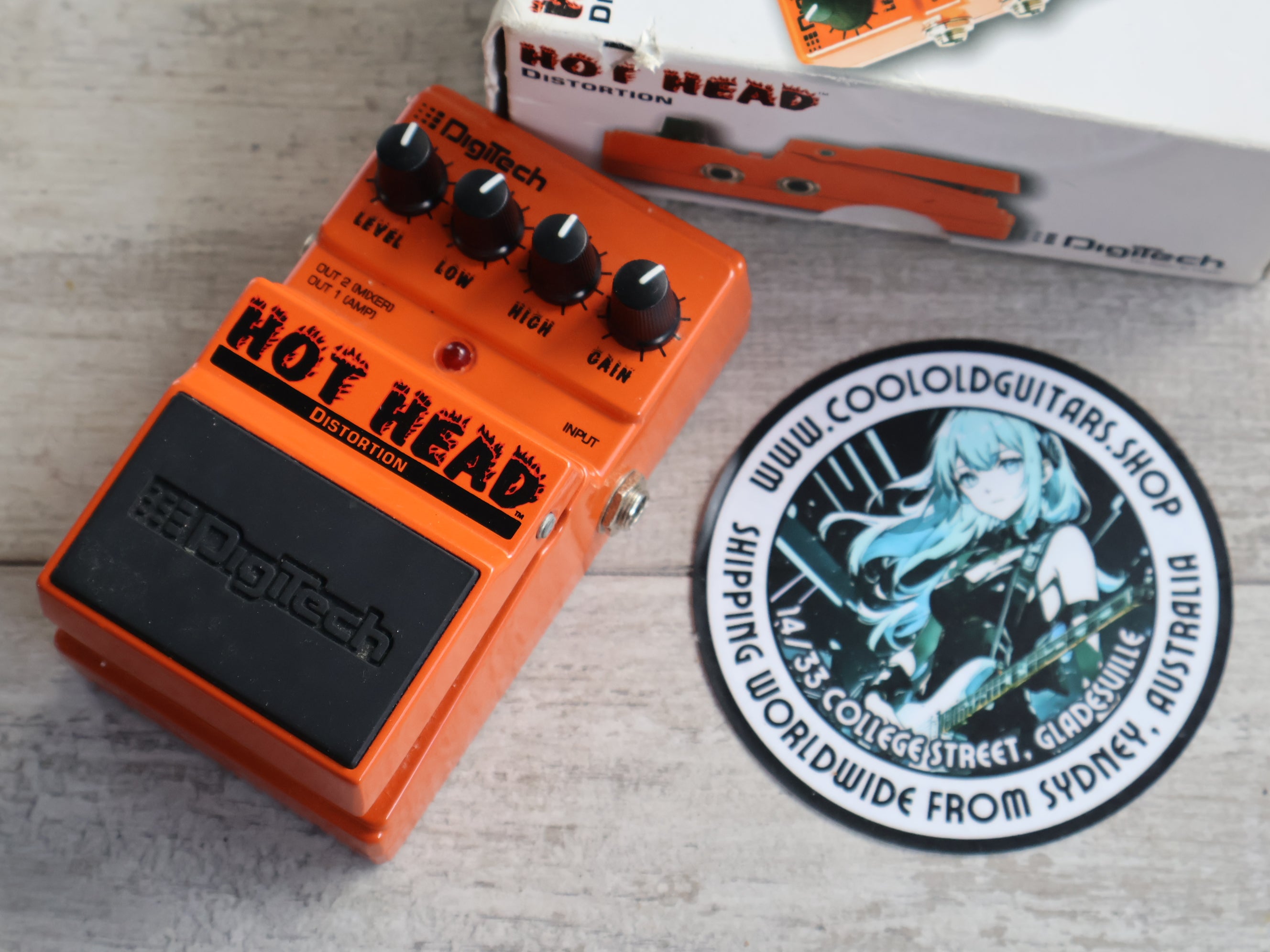 Digitech Hot Head Distortion – Cool Old Guitars