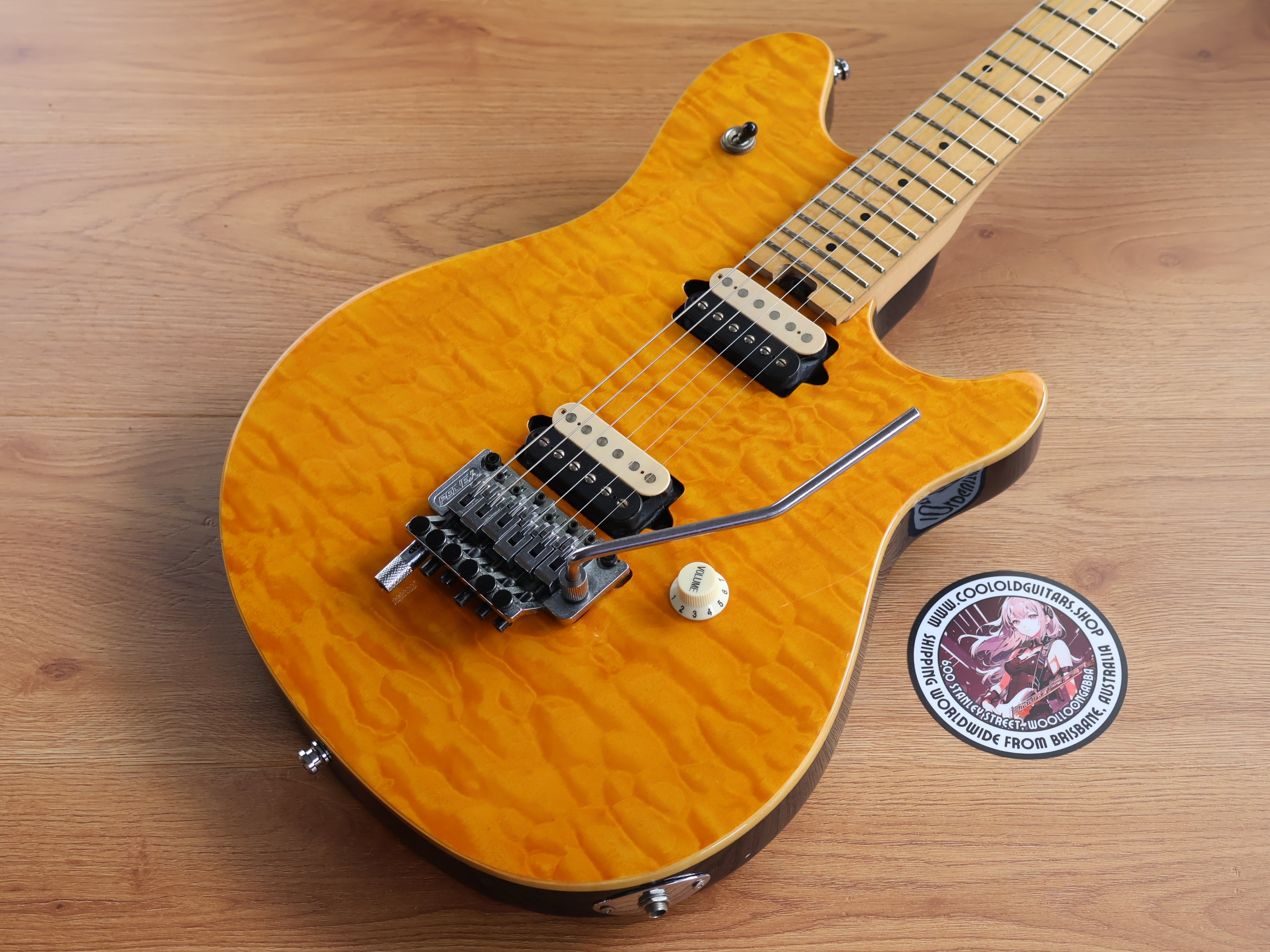 2004 Peavey EVH Wolfgang Special EXP (Transparent Amber) – Cool Old Guitars