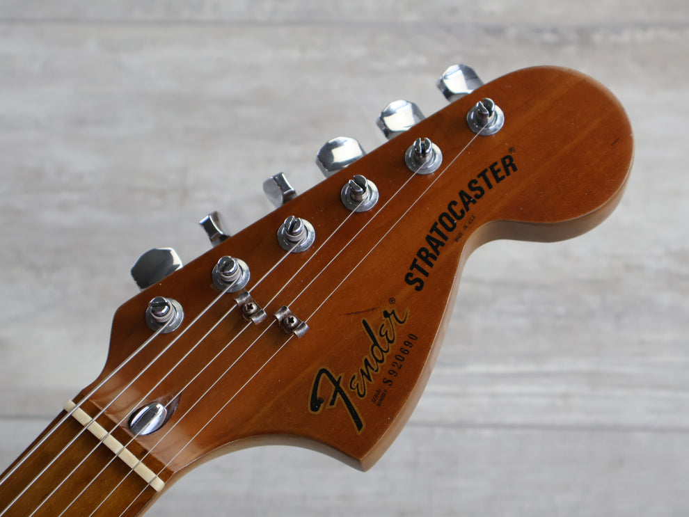 1979 Fender USA CBS Era Stratocaster (Black) – Cool Old Guitars